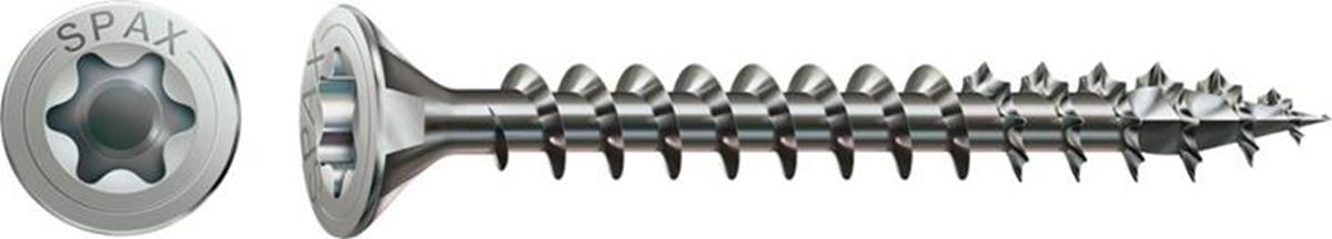 Spax - Spaanplaatschroeven - Torx 20 T-Star Platverzonken kop - 4 x ...